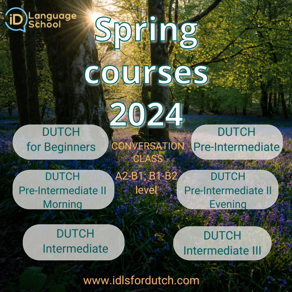 Course Schedule - ID Language School for Dutch